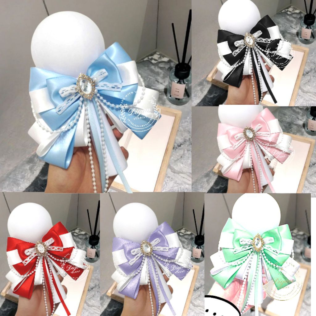 Ribbon lightstick // lightstick bow // ribbon lightstick NCT IVE ...