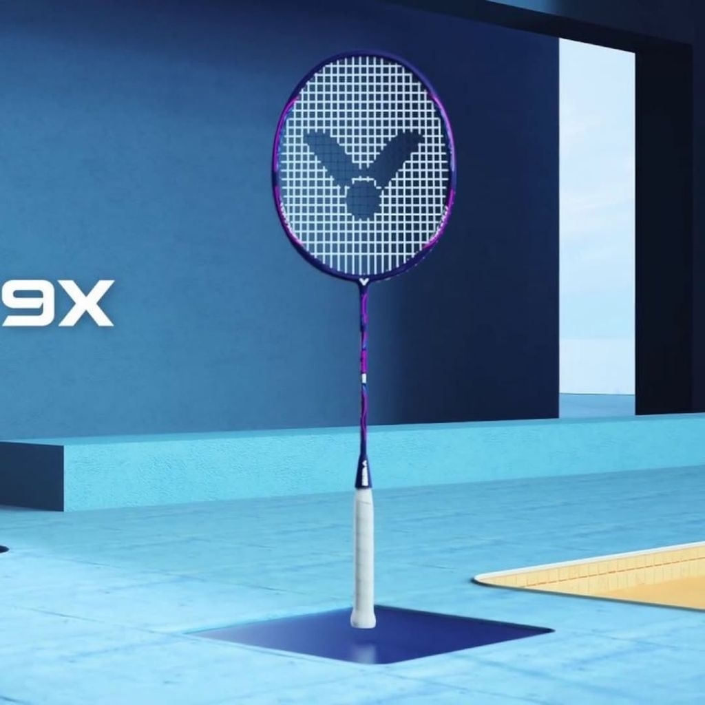 Viktor DriveX 9X Special 30 Lbs Badminton Racket Ready to Use Bonus Bag ...