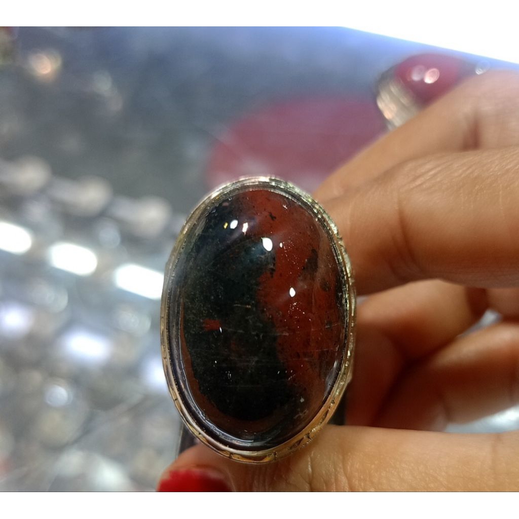 Nogo suii klawing Stone Ring motif/Jumbo (Natural) | Shopee Philippines