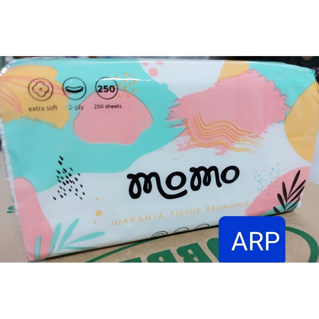 Momo Soft 2 ply Facial Tissue 250 sheets | Shopee Philippines