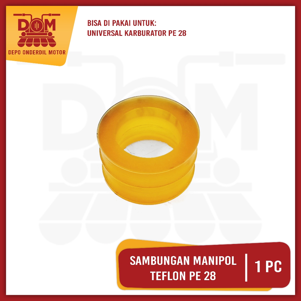 Teflon Manipol Connection PE 28 (PSP) Rubber Intake Manifold Universal ...