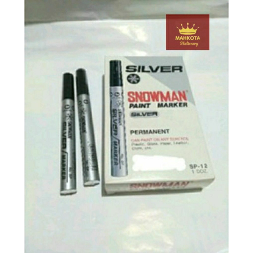 Permanent Paint Maker Silver Permanent Marker / Silver Marker SP-12 ...