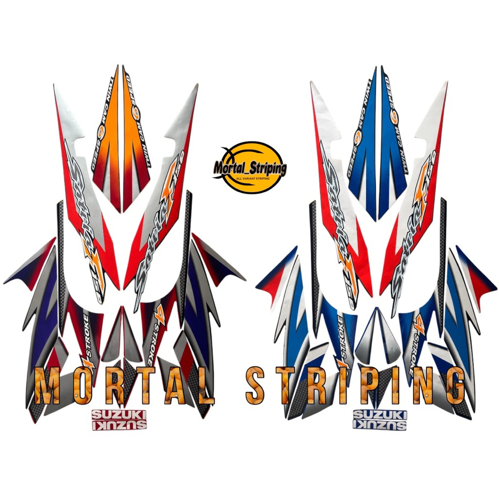 2005 2006 CBU SATRIA FU BODY LIS LES STRIPING STICKER | Shopee Philippines