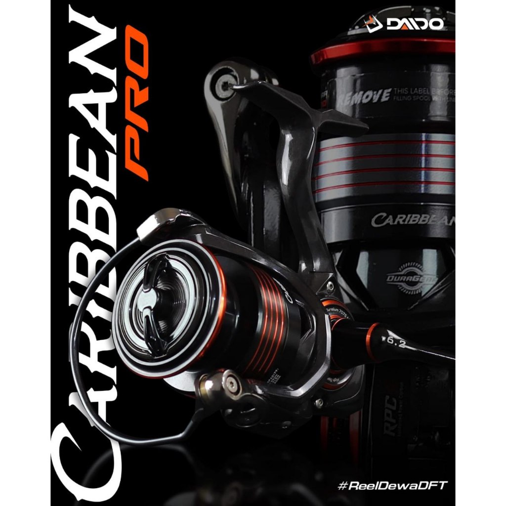 Reel Ultralight DAIDO CARIBBEAN PRO SERIES (Double Spool) | Shopee ...