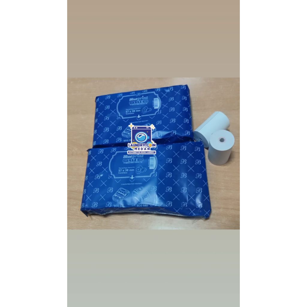 Blueprint brand thermal struck paper 57x38 contains 1 roll | Shopee ...