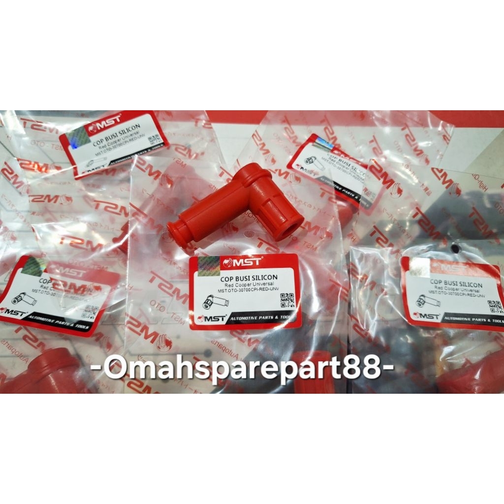 Universal red cooper silicon spark plug cap | Shopee Philippines