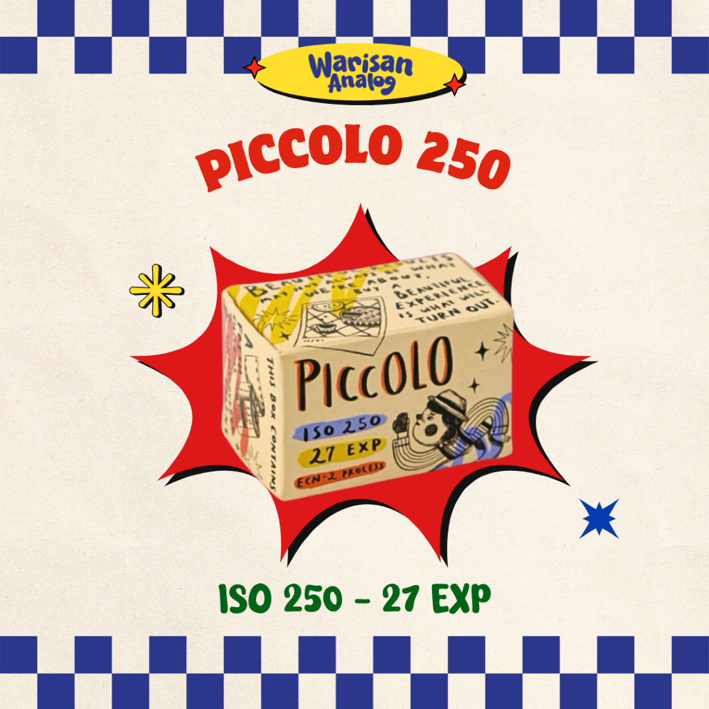 PICCOLO FILM 250 - ROLL FILM 35MM - ISO 250 - 27EXP | Shopee Philippines