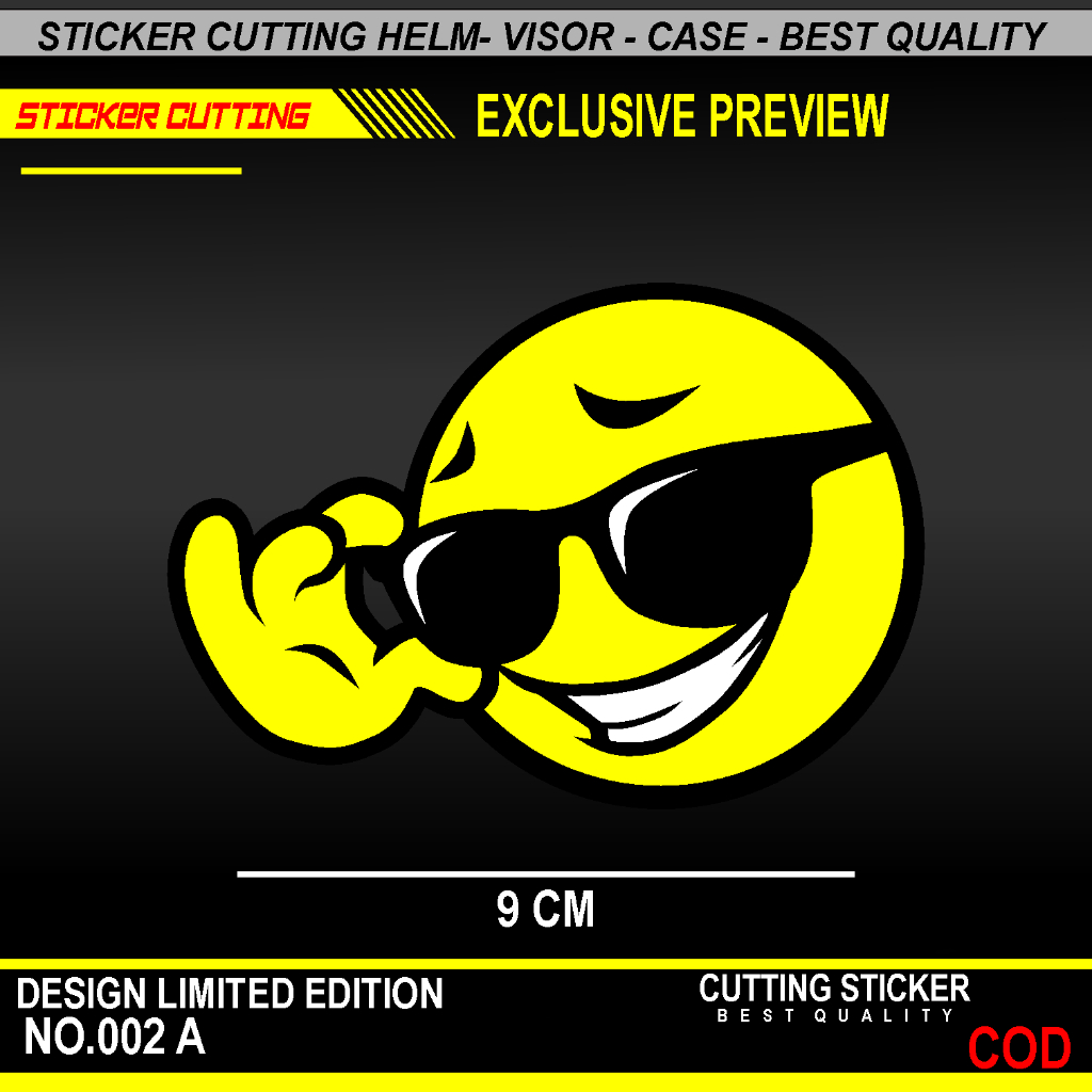 COOL embossed STICKERS COOL EMOJI STICKERS | Shopee Philippines