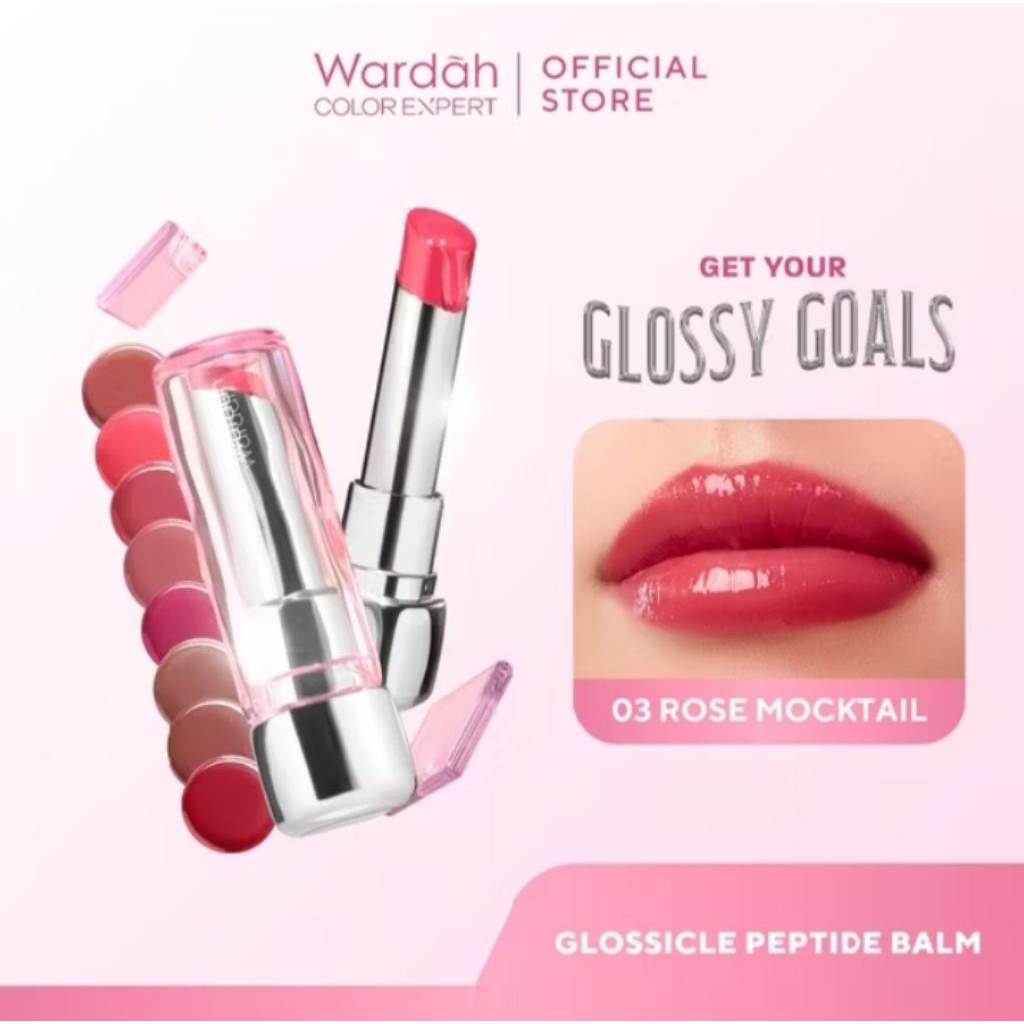WARDAH GLOSSICLE PEPTIDE BALM | Shopee Philippines
