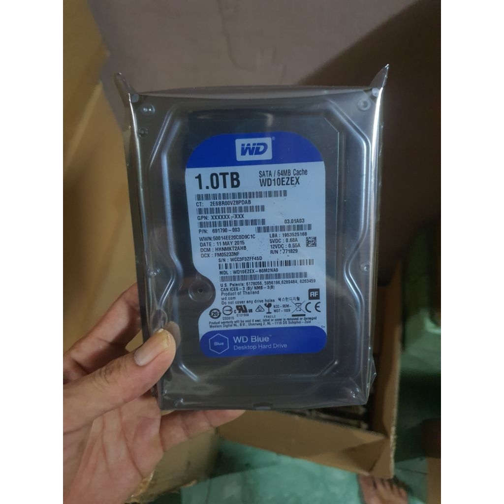 WD 1TB 3.5 inch Internal PC / CCTV Hard Drive | Shopee Philippines