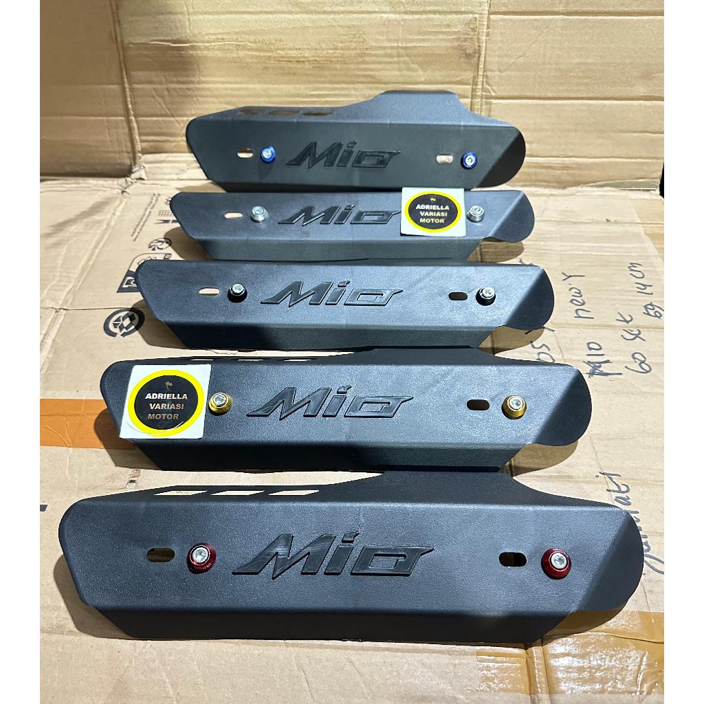Universal Mio Logo Exhaust Shield Plus Bolts Mio Sporty Mio M3 Mio ...