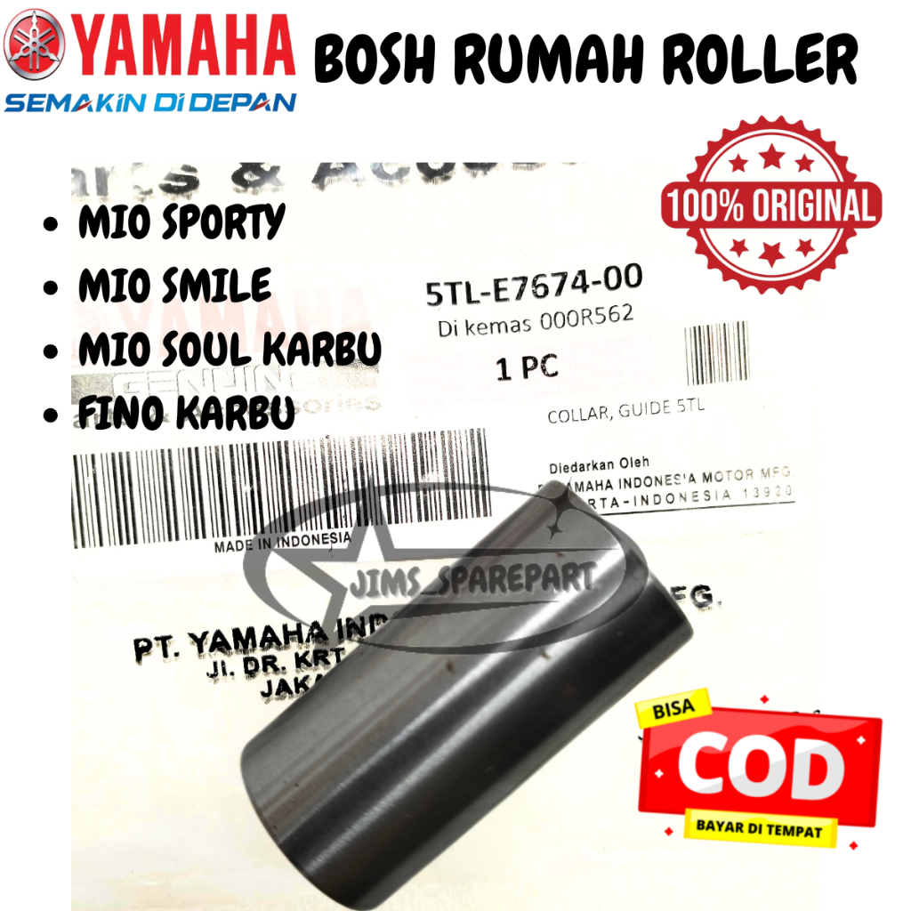 ORIGINAL 100% BOSH DRIVE FACE PEN ROLLER HOUSING YAMAHA 5TL MIO SPORTY ...