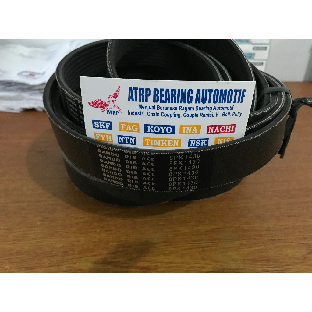 FAN BELT FAN STRAP 8PK 1430 ORIGINAL BANDO | Shopee Philippines