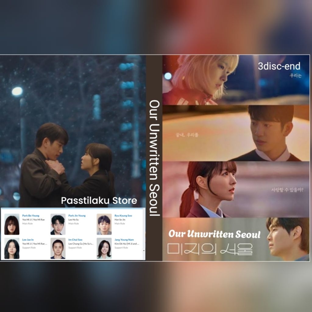 Drakor OUR UNWRITTEN SEOUL Series Cassette - 2025 - 3disk-end | Shopee ...
