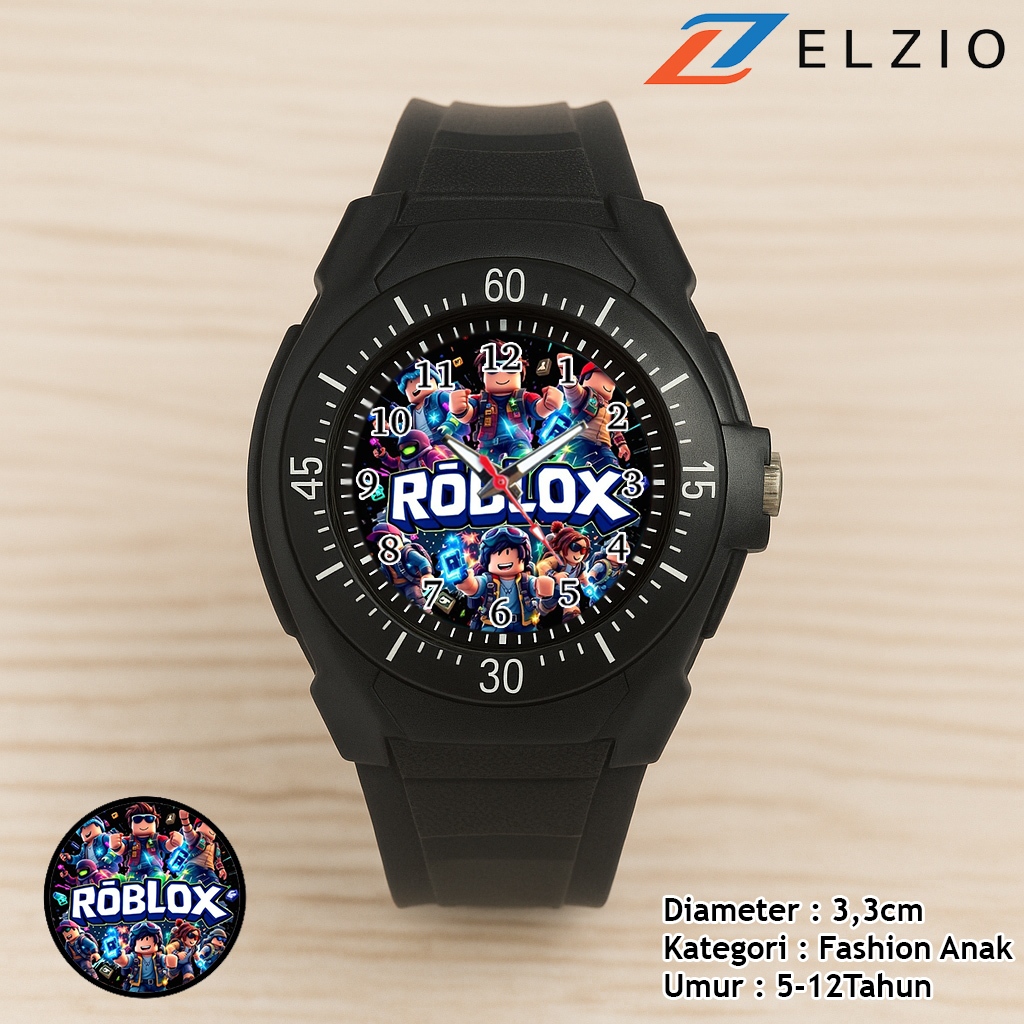 ELZIO - Roblox Avatar Sport Fashion Watch for Boys Ages 5-12 Years ...