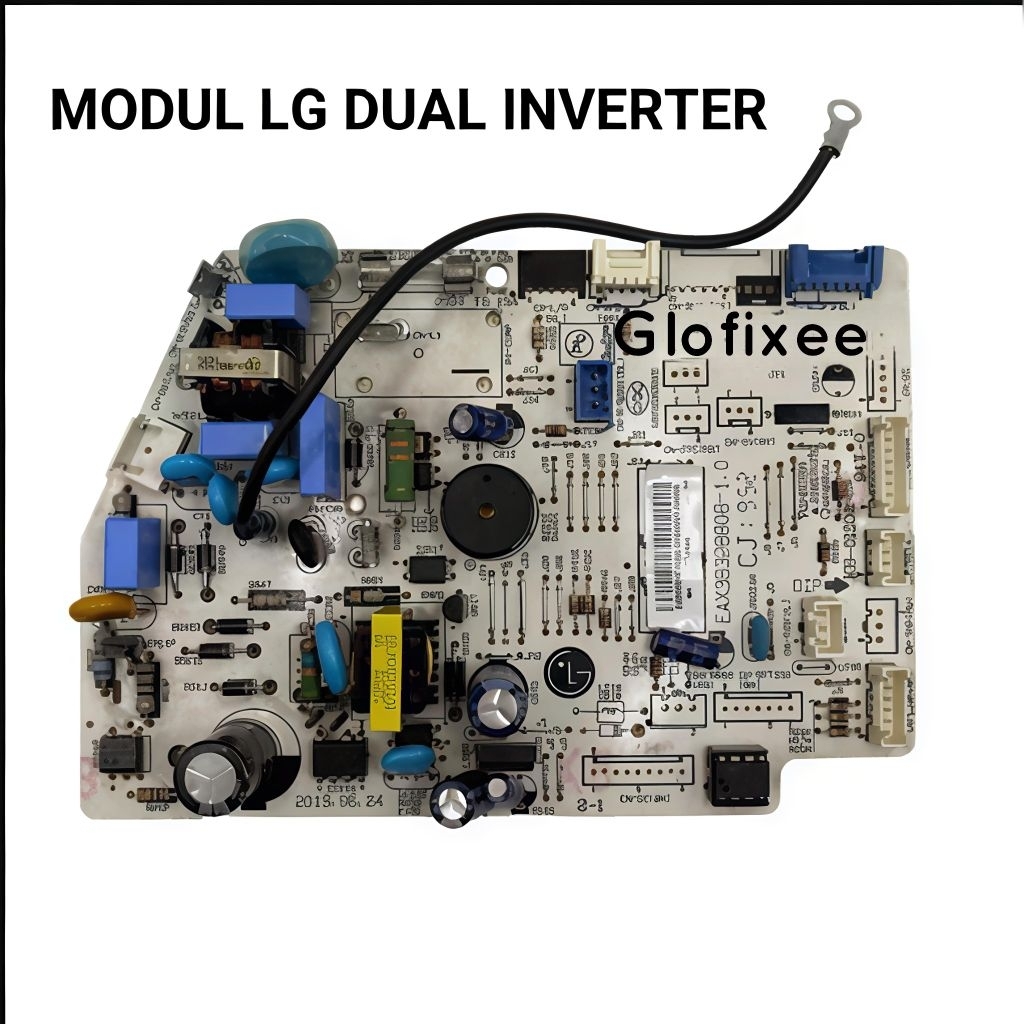 LG DUAL INVERTER SMART INVERTER EBR INDOOR AC PCB MODULE81899814 WHITE ...