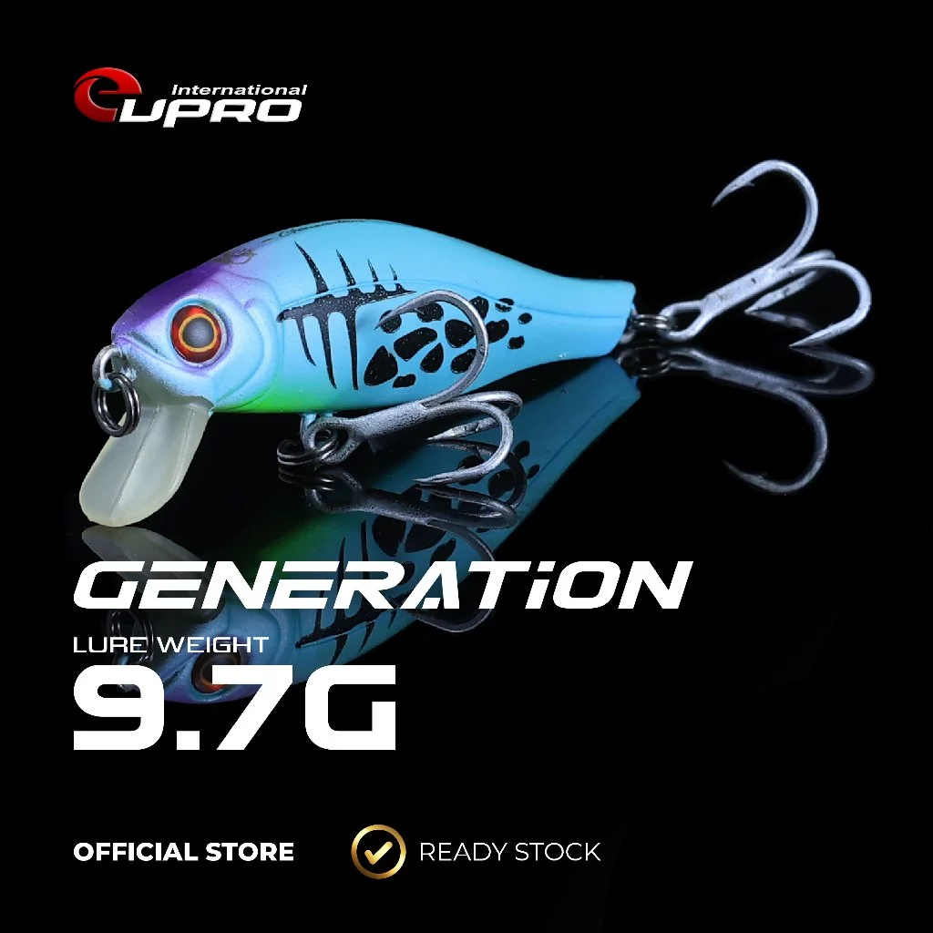 EUPRO K2 GENERATION GE60SK - GE70SK SINKING | CASTING BAIT | MINNOW ...