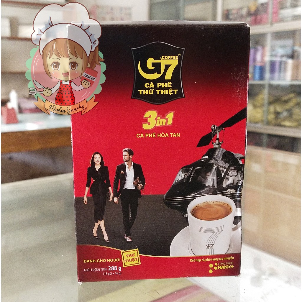 G7 Coffee 3 in 1 vietnam Trung nguyen (18 x 16 g) | Shopee Philippines
