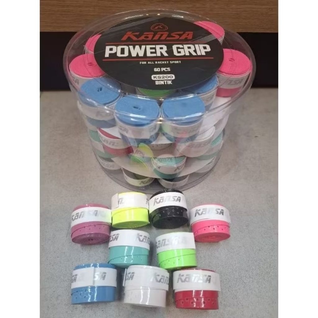 Original Kansa KS 200 Rubber Badminton Grip Unit Price | Shopee Philippines