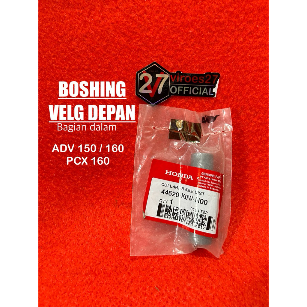 Front Wheel Drum Bushing PCX 160 ADV 150 / 160 ORIGINAL HONDA | Shopee ...