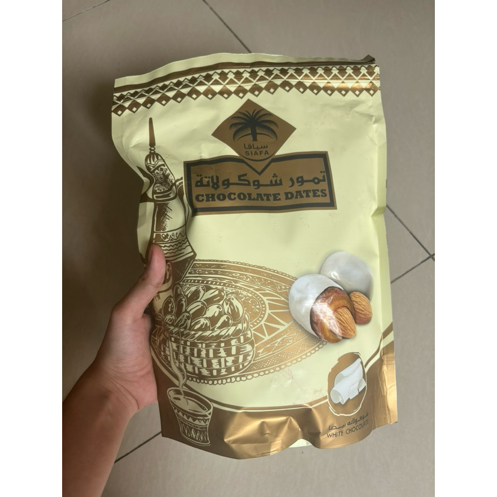Siafa Chocolate Dates - White Chocolate 500 gr | Shopee Philippines