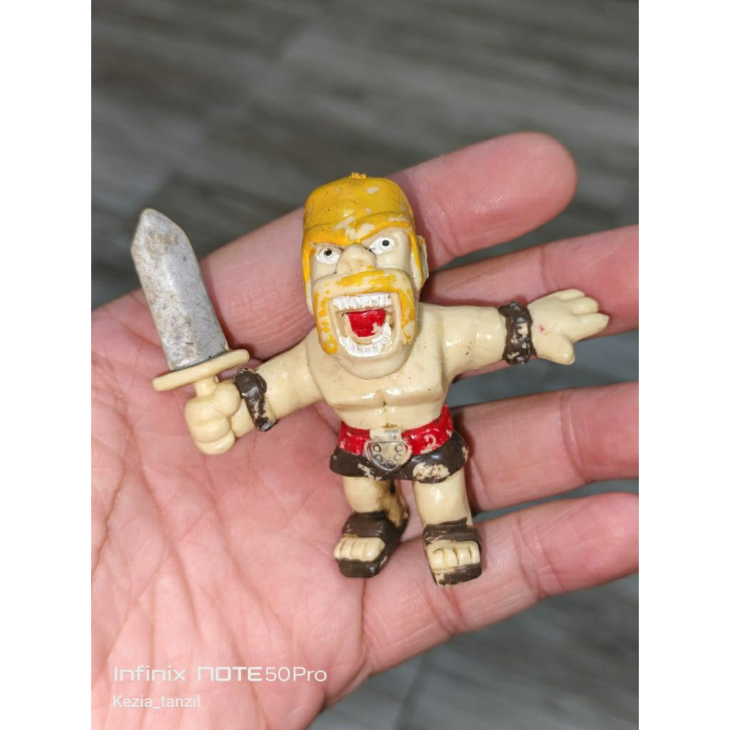 ACTION FIGURE FIGURE FIGURE CLASH OF CLANS WIZARD PROJECTOR GAMING GAME ...