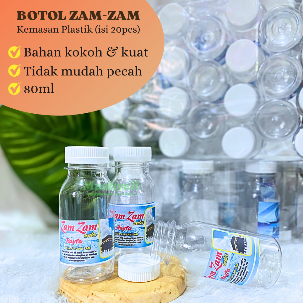Empty Zam-zam Bottles 80ml Zam-zam Bottles Empty Zam-zam Water Bottles ...