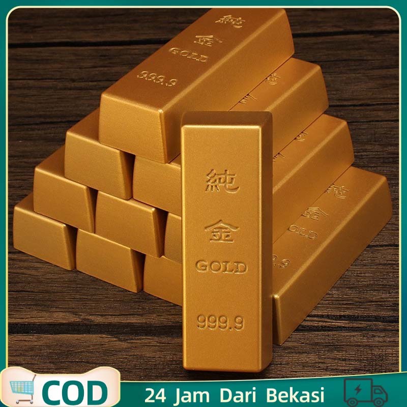 Gold Bars Dummy Gold Bars Miniature Gold Bars Toy Gold | Shopee Philippines