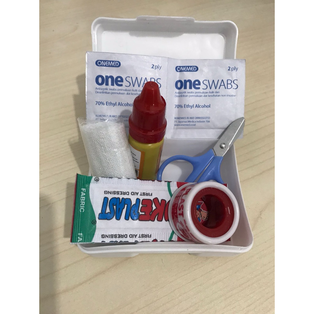 Betadine Sterile Gauze Package P3K Box Ecodine Antiseptic Solution ...