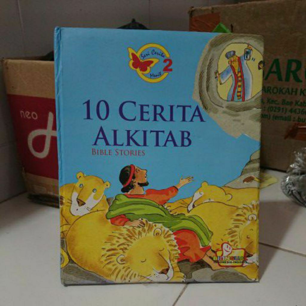 10 BIBLE BIBLE STORIES (BILINGUAL INDONESIA - ENGLISH) | Shopee Philippines