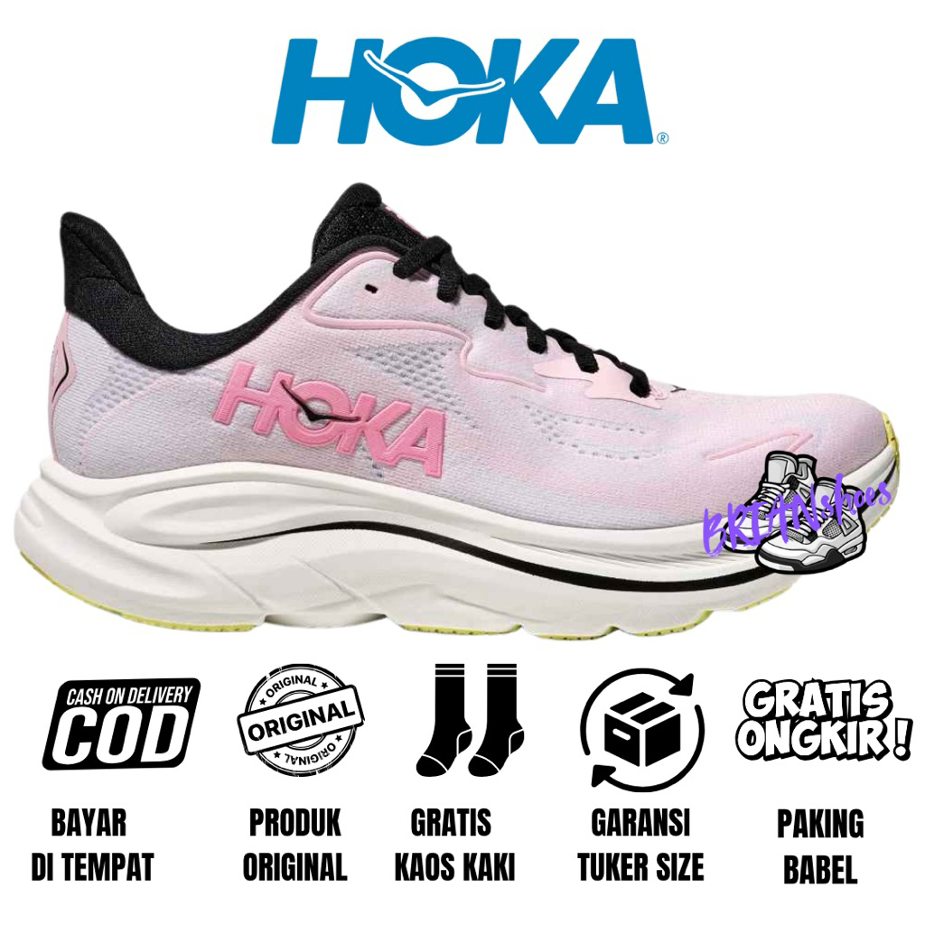 Hoka Original Hoka Clifton 10 Carnation Starlight Glow Women's Running ...