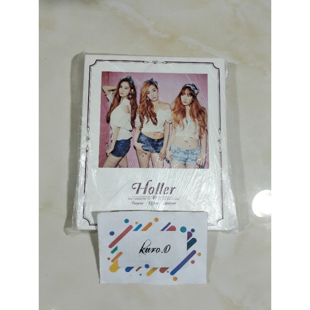 SNSD Girls' Generation TTS - Holler 2nd Mini Album (Album Only ...