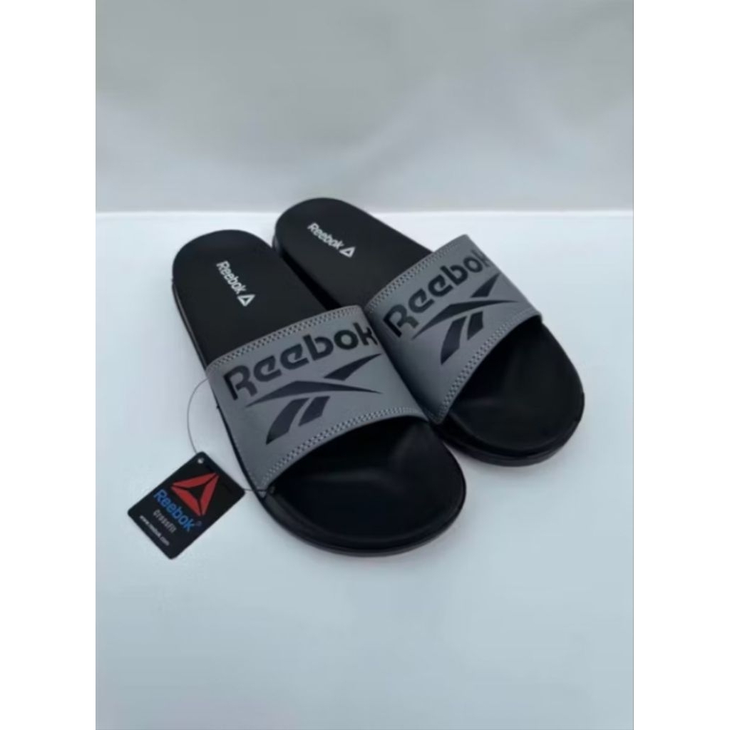 Reebok Classic Slop Sandals Fullblack Casual Shoes | Shopee Philippines