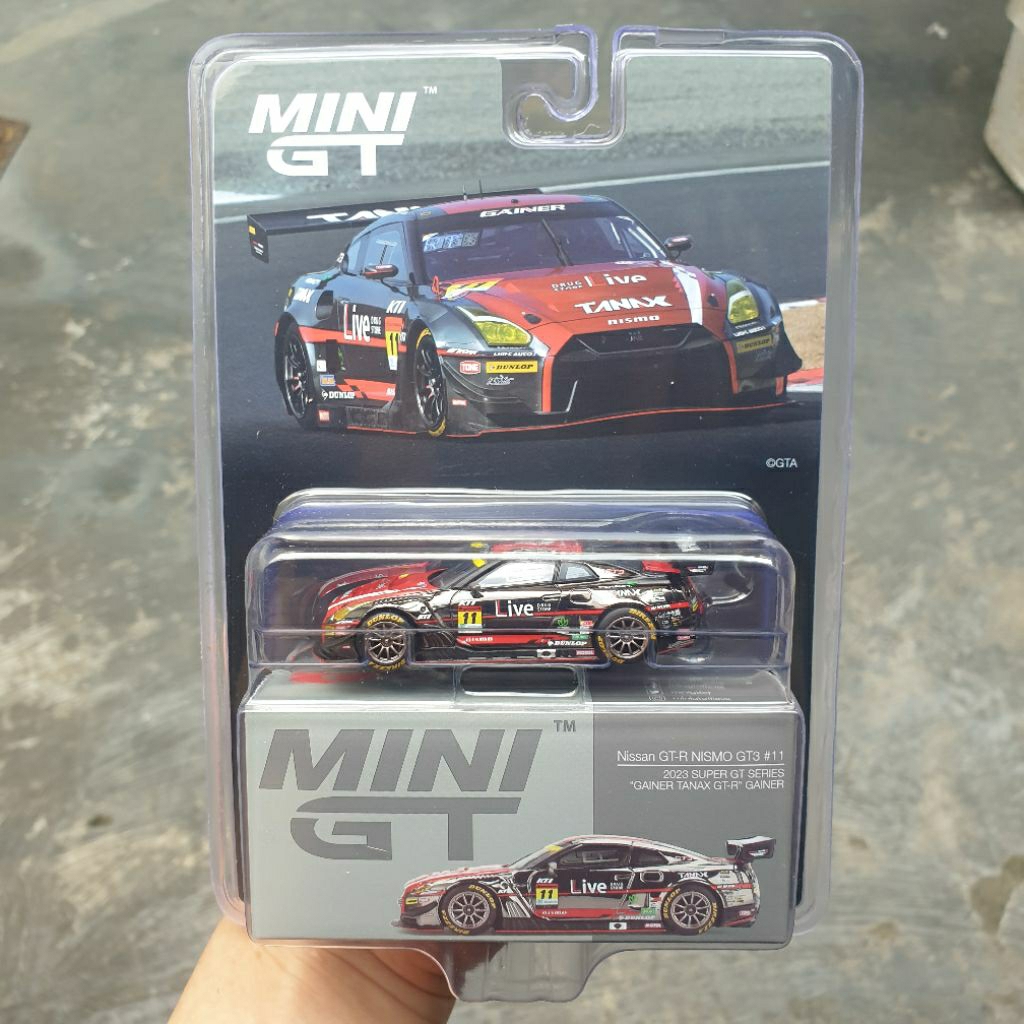 Mini GT Minigt MGT 861 GTR R35 Nismo GT3 11 Gainer Tanax GTR 2023 Super ...