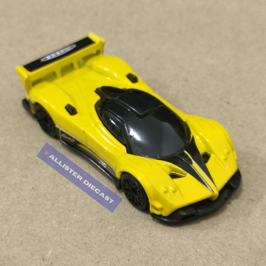 LOOSE Hot Wheels Pagani Zonda R Yellow Hotwheels Pagani Zonda R Yellow ...