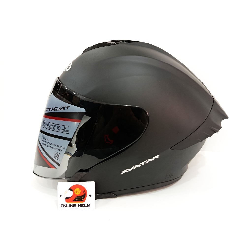 ORIGINAL NSX AVATAR HELMET, matte black | Shopee Philippines