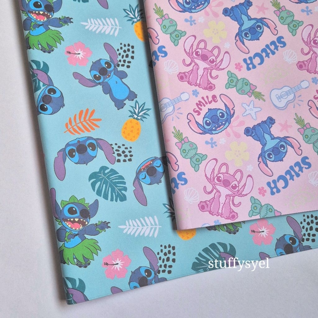 Lilo and Stitch Gift Paper Lilo Stitch Gift Cover | Shopee Philippines