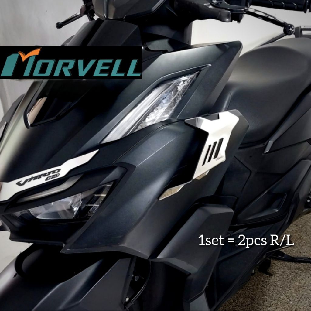 Vario 160 front garnish Side Air Flow Honda Click 160 Aero Winglet ...