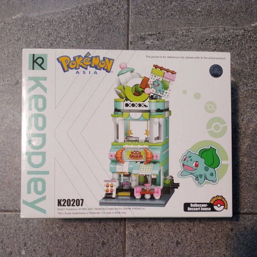 Keeppley Pokemon Bulbasaur Dessert House K20207 Toy | Shopee Philippines