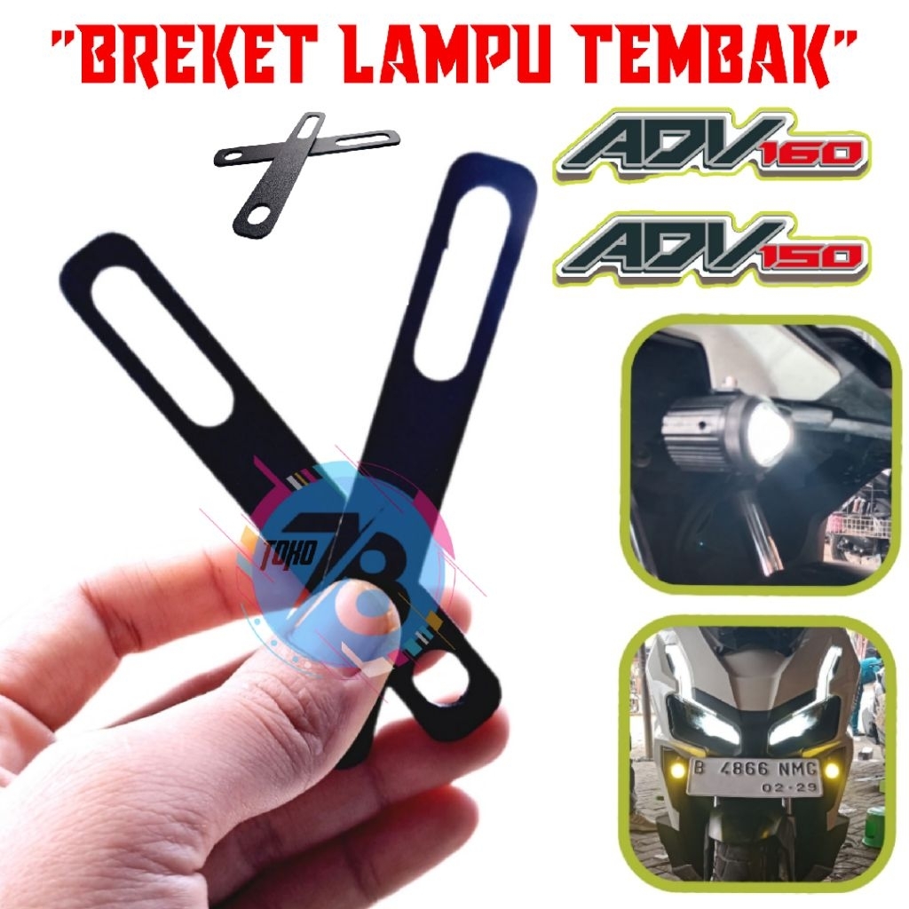 New Honda ADV 160 ADV 150 P D2 laser shooting light bracket | Shopee ...