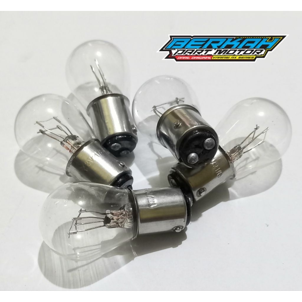 MOTORCYCLE REAR LIGHT BULB STOPLAMP BULB ALL MOTORCYCLES (1 PCS ...