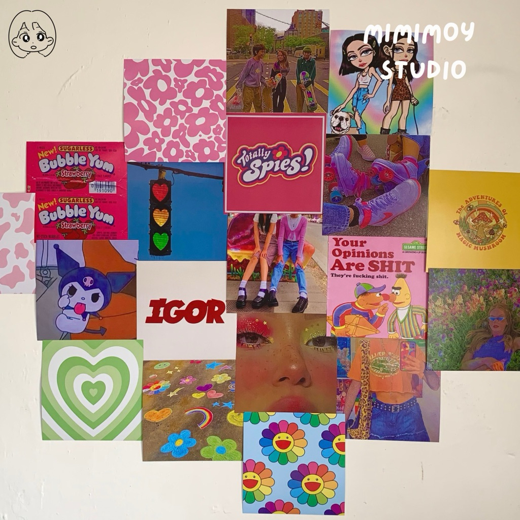 Mimimoy - poster aesthetic square y2k indie anglecore e girl | Shopee ...