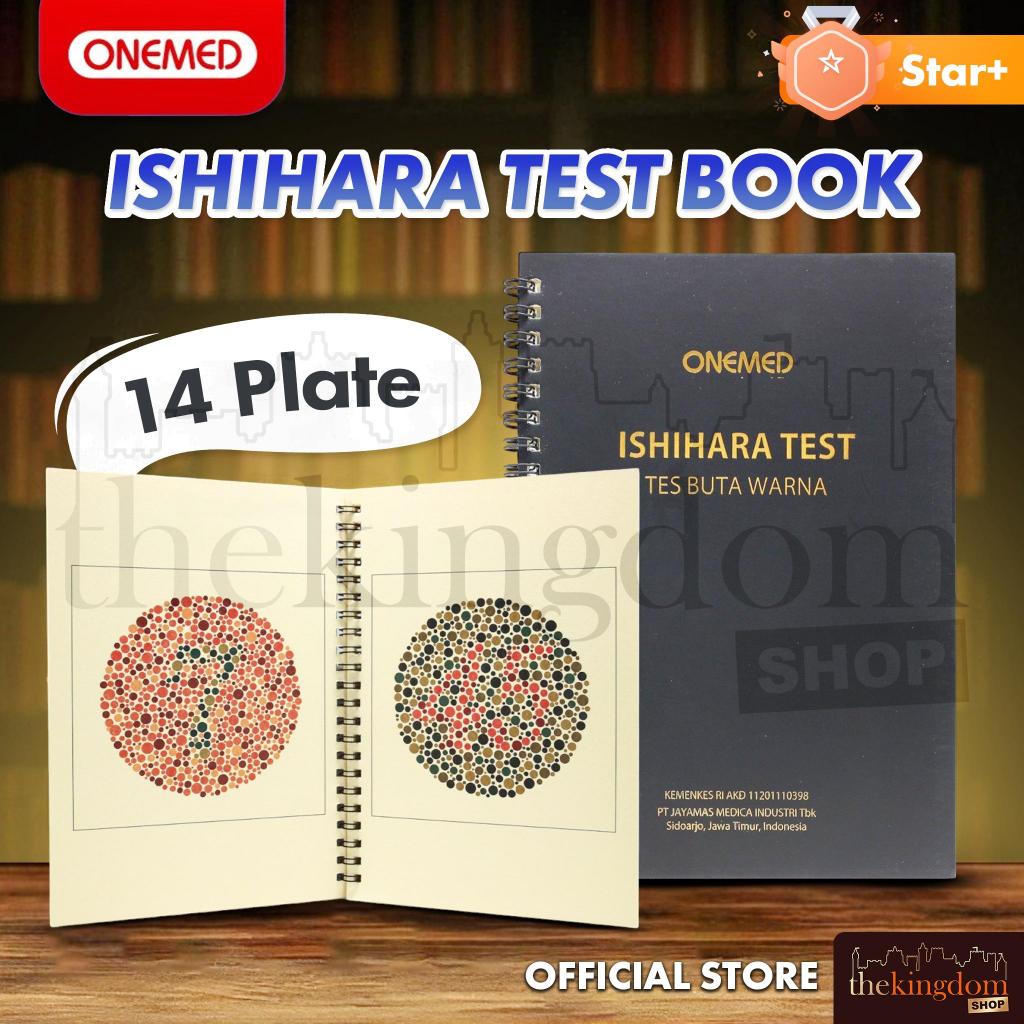 Onemed Ishihara Test Book 14 Plate Plates Isihara Color Blindness Test ...