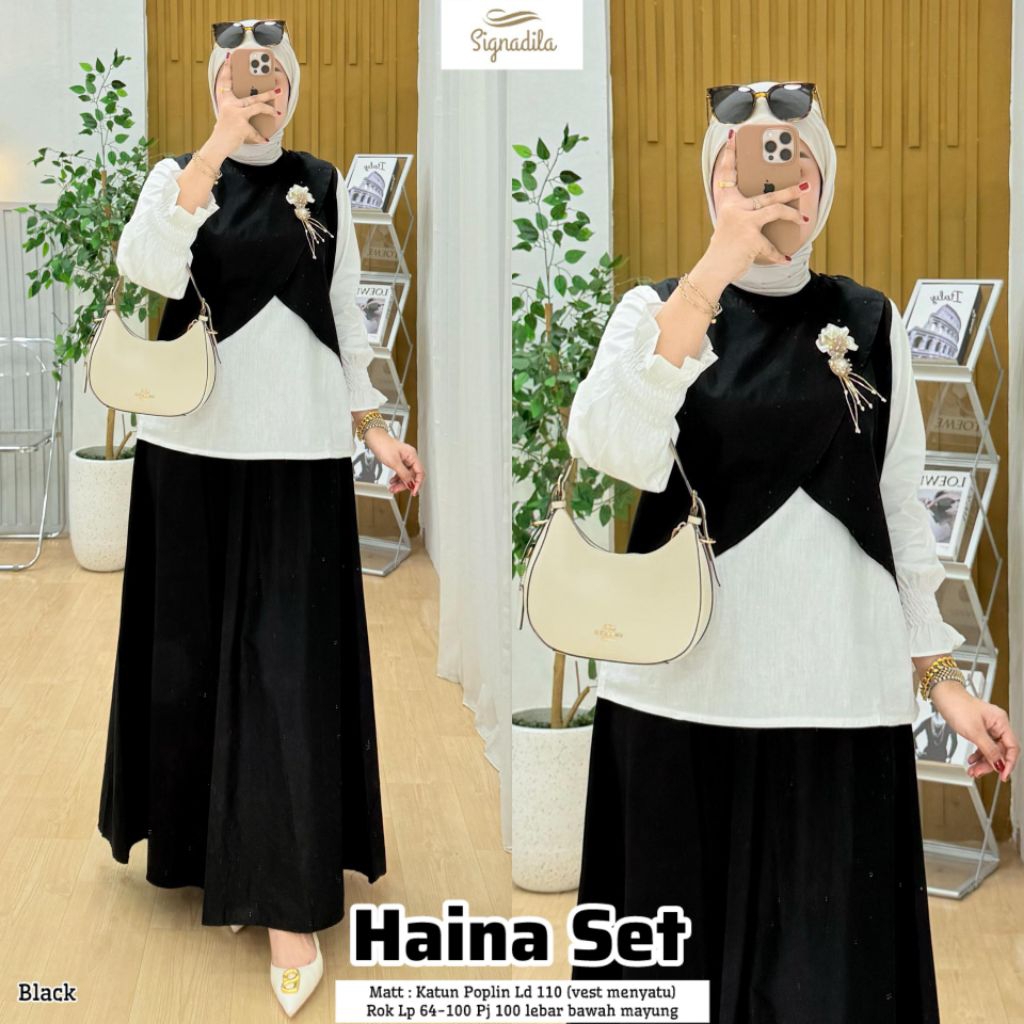 Haina Women's Suits By Zaina | Shopee Philippines