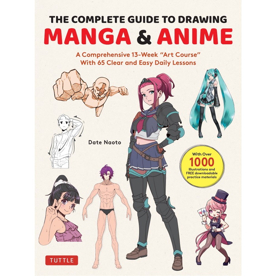 The Complete Guide to Drawing Manga & Anime | Shopee Philippines