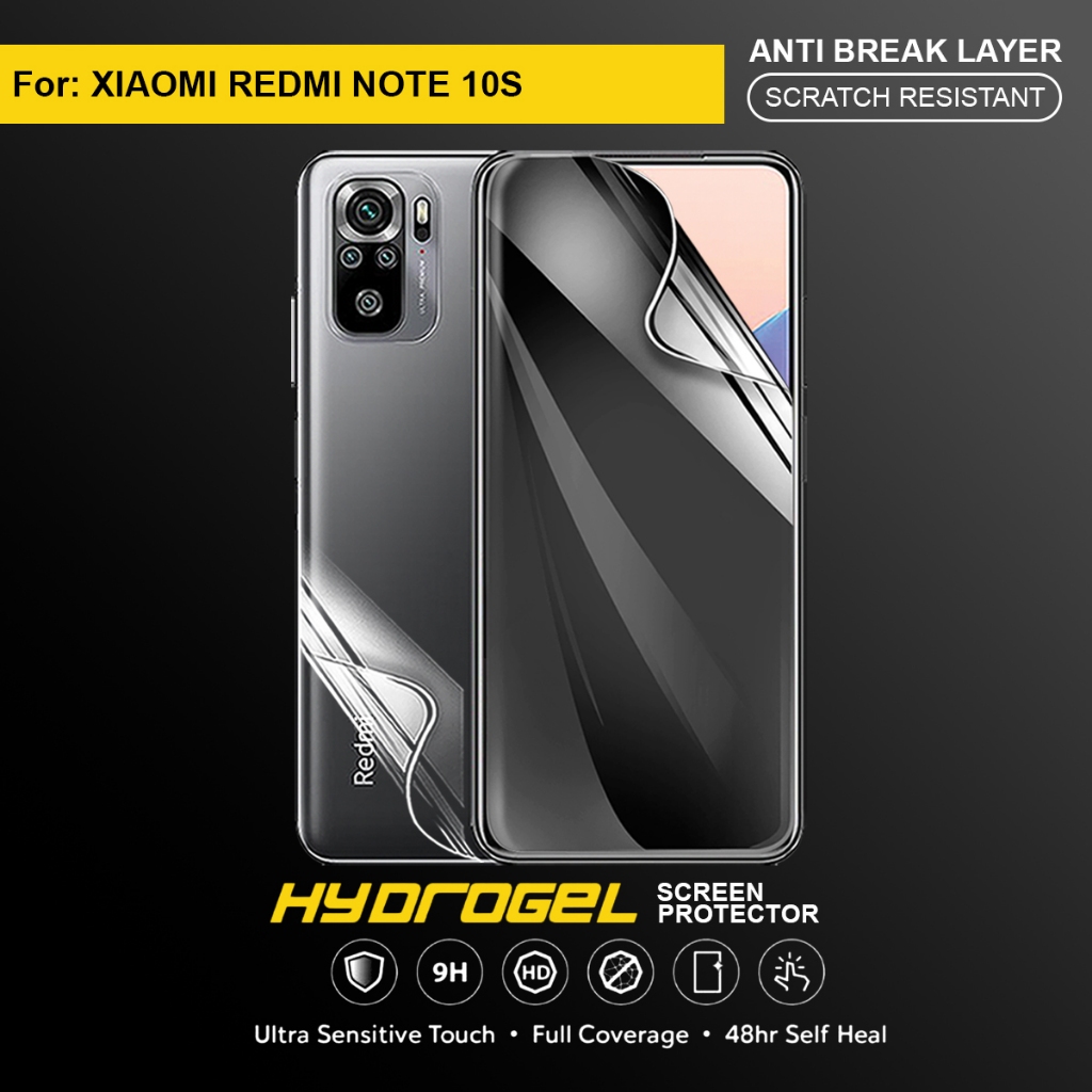 Anti-Scratch Hydrogel Xiaomi Redmi Note 10S Hydrogel Film Screen ...
