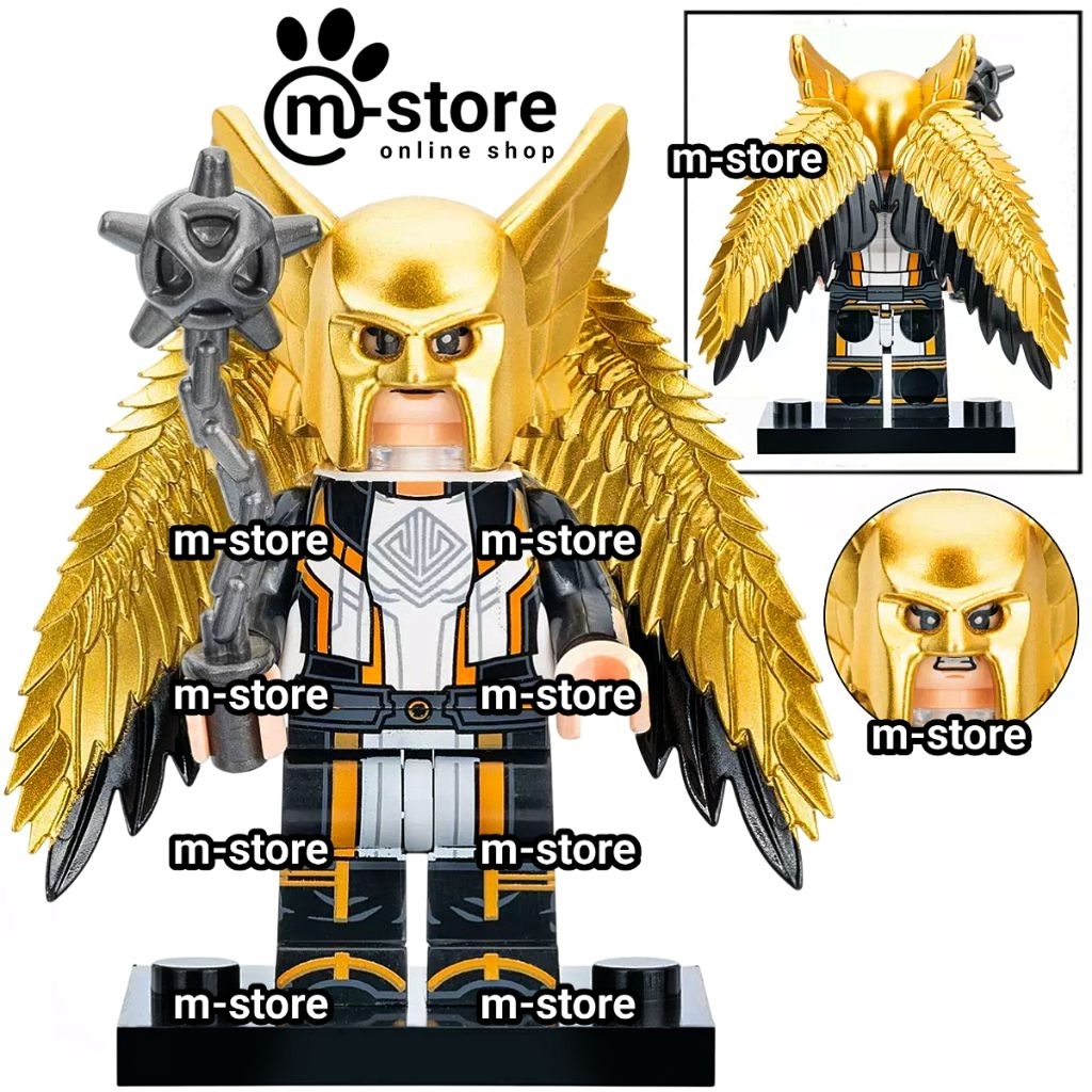 Brick justice gang hawkgirl hawk girl kendra saunders mini toy figure ...