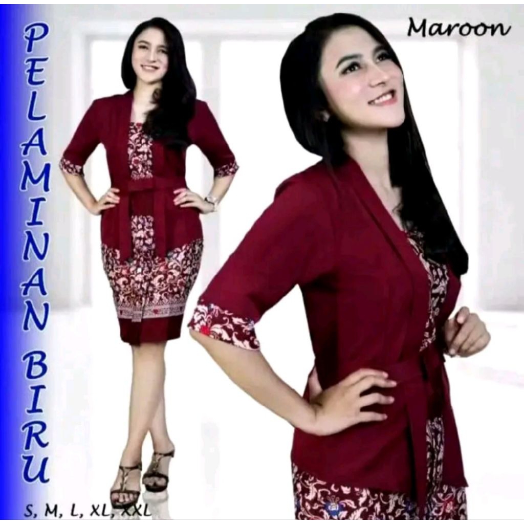 Modern New Kutu Kebaya Set Modern ETP Balotelli Short Kebaya ...