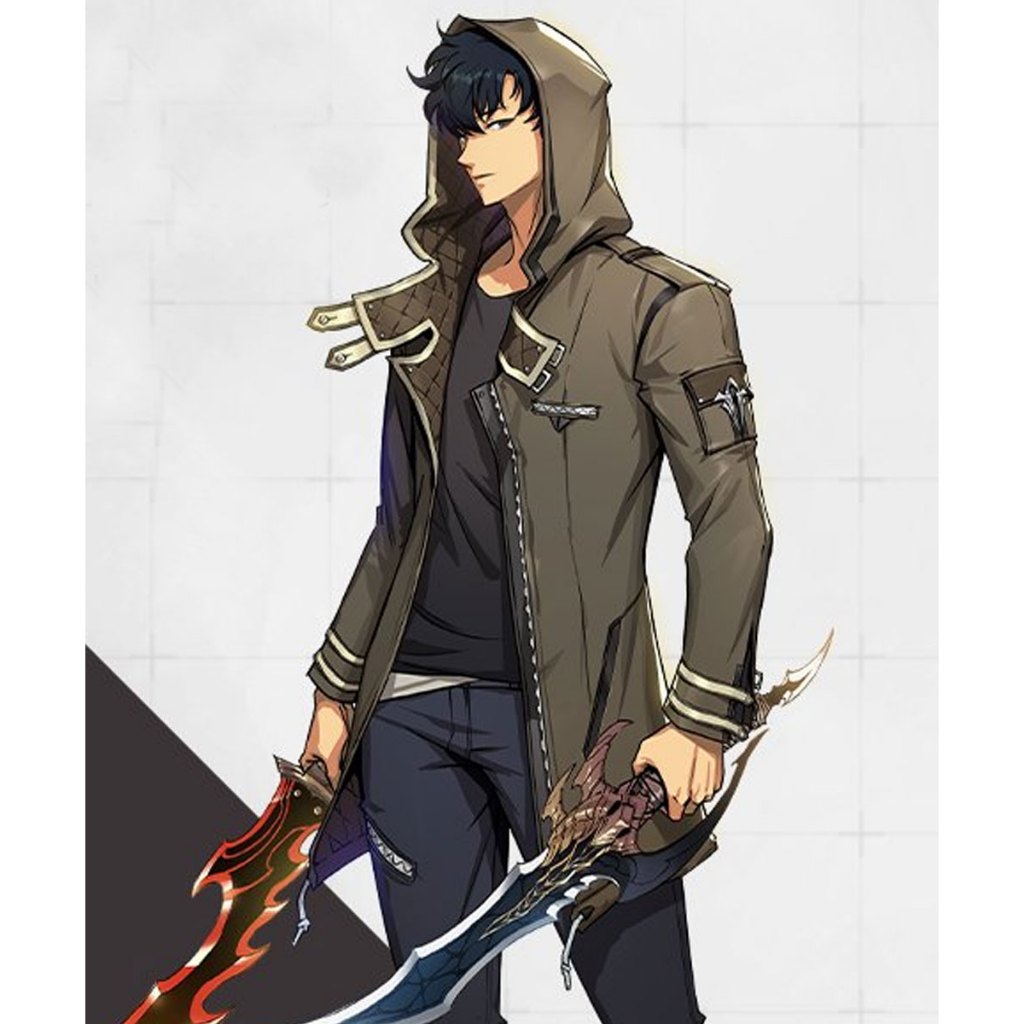 SUNG JIN WOO SOLO LEVELING ASSASSIN WATERPROOF JACKET | Shopee Philippines