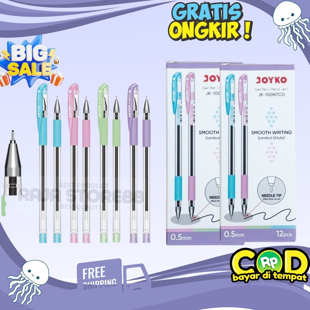 JOYKO Gel Pen Jel Pen JK-100NTCO | Shopee Philippines